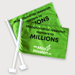 Mito Matters to Millions Car Flags